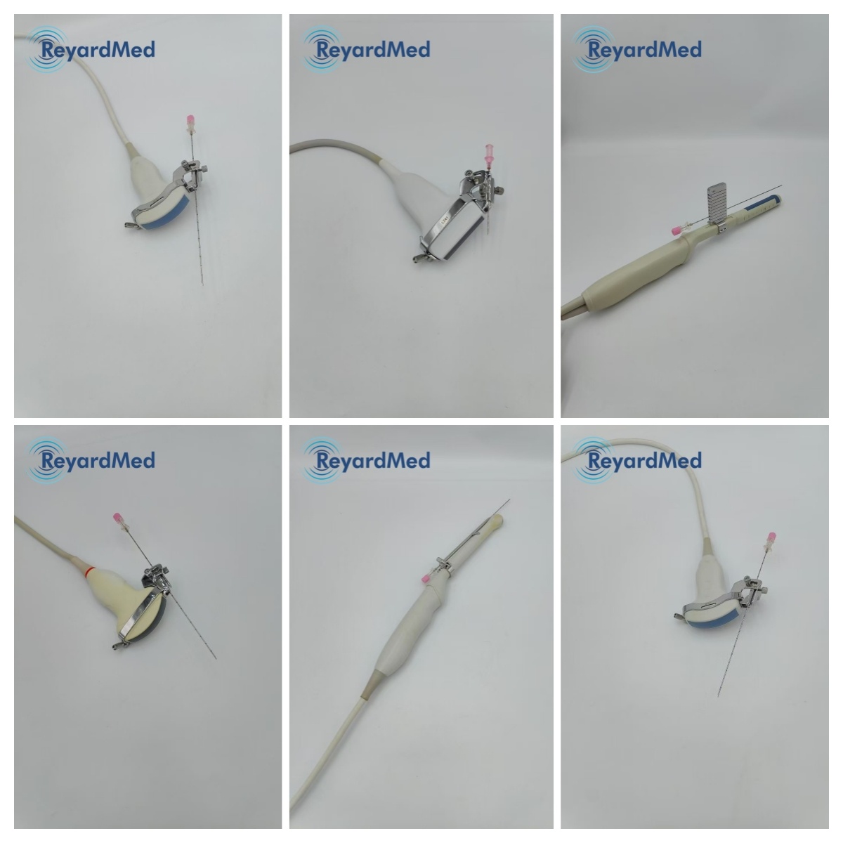 Reusable Biopsy Needle Guide for GE 3C Ultrasound Probe